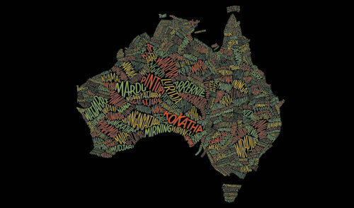 Australian Aborigines Map