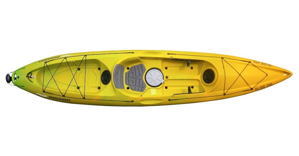 MISSION Glide 390 Kayak (with rudder) - Australian Geographic