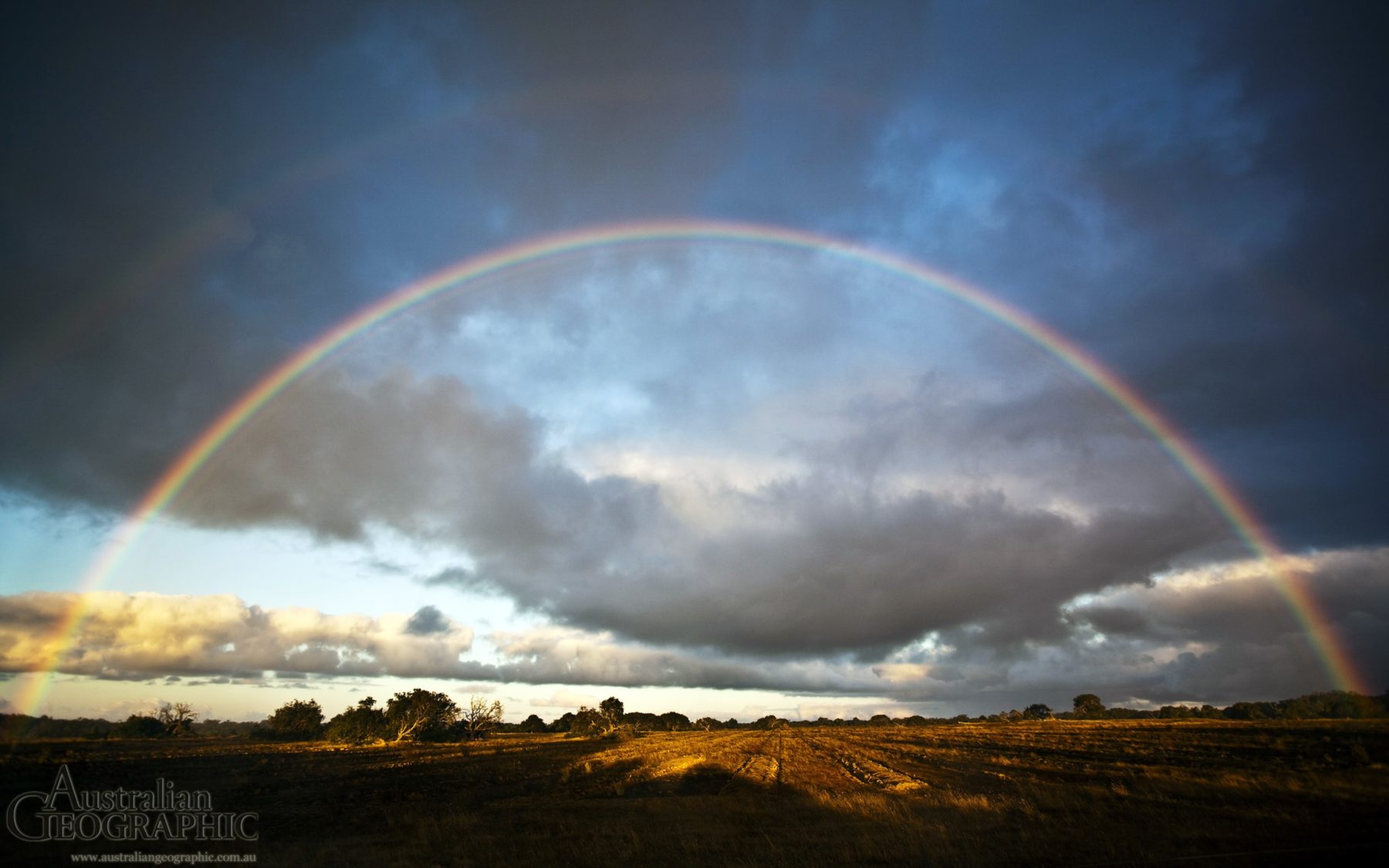 Double rainbow over Kangaroo Island, SA - Australian Geographic