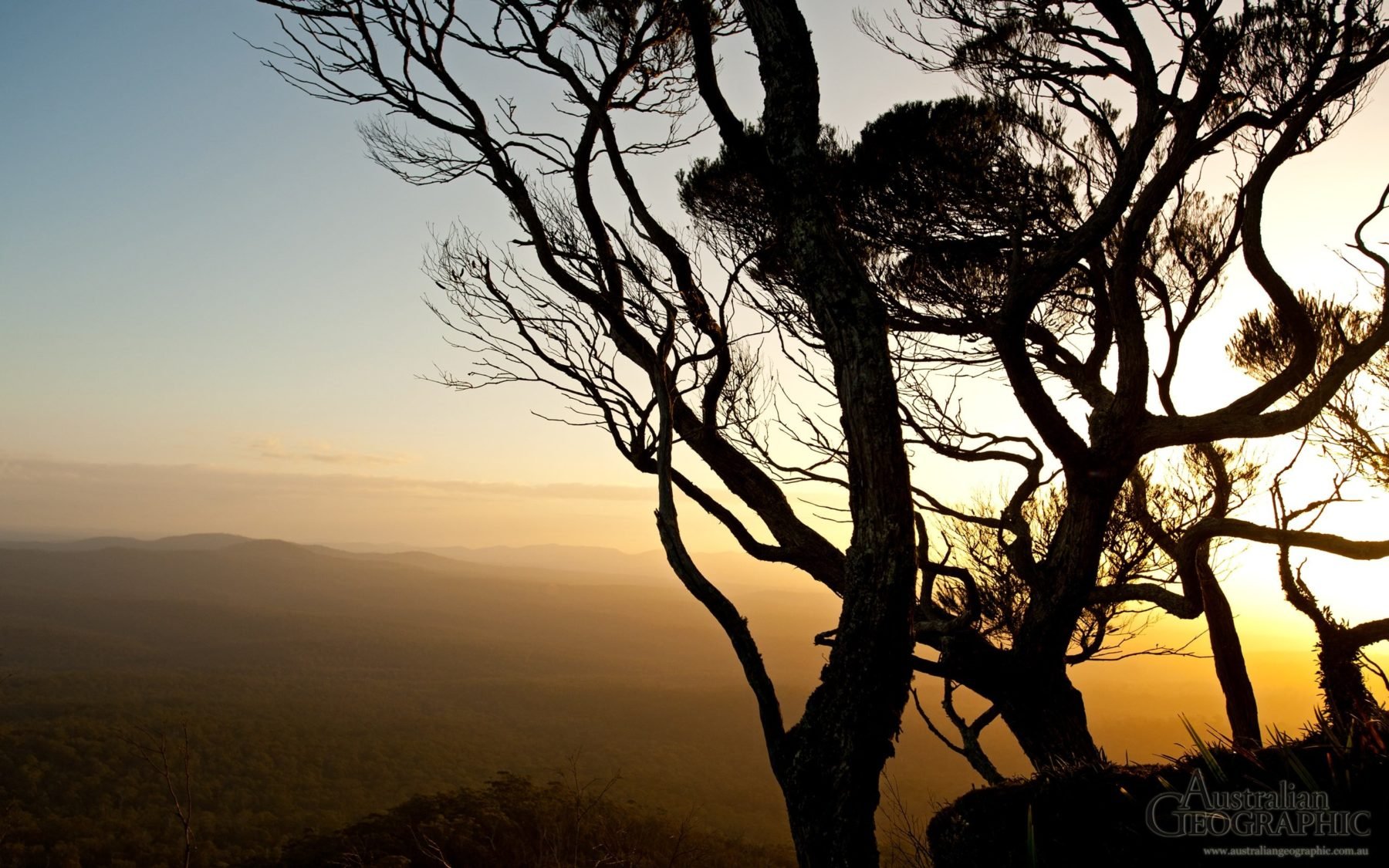 Sunset from Genoa Peak, Victoria - Australian Geographic