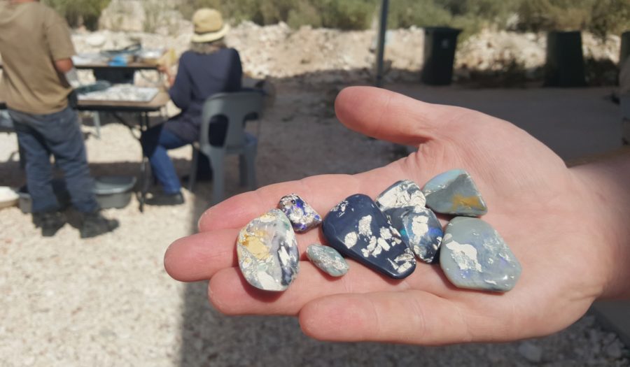 Digging at Lightning Ridge