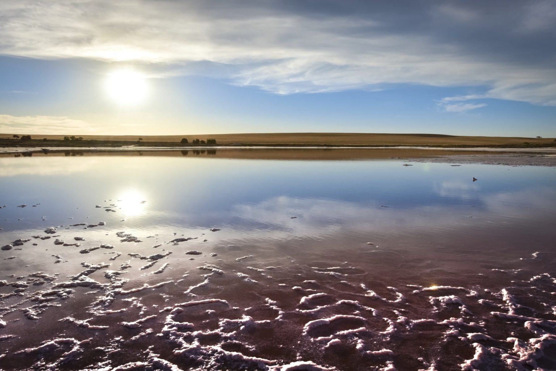 In pictures: Victoria's pink lakes