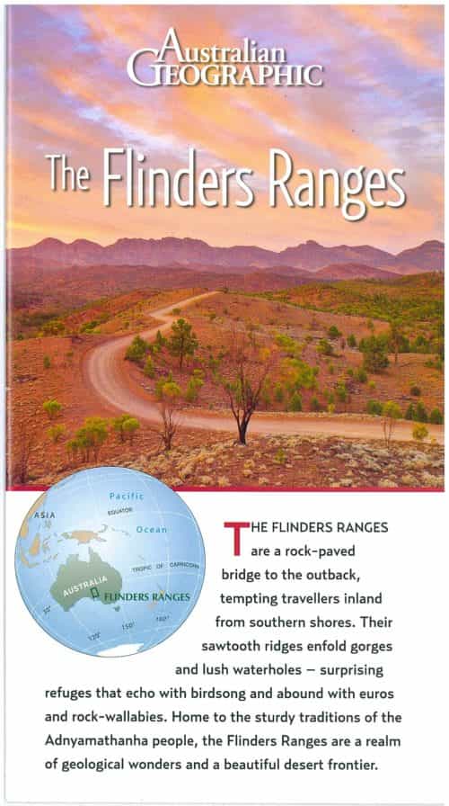 The Flinders Ranges Map - Australian Geographic