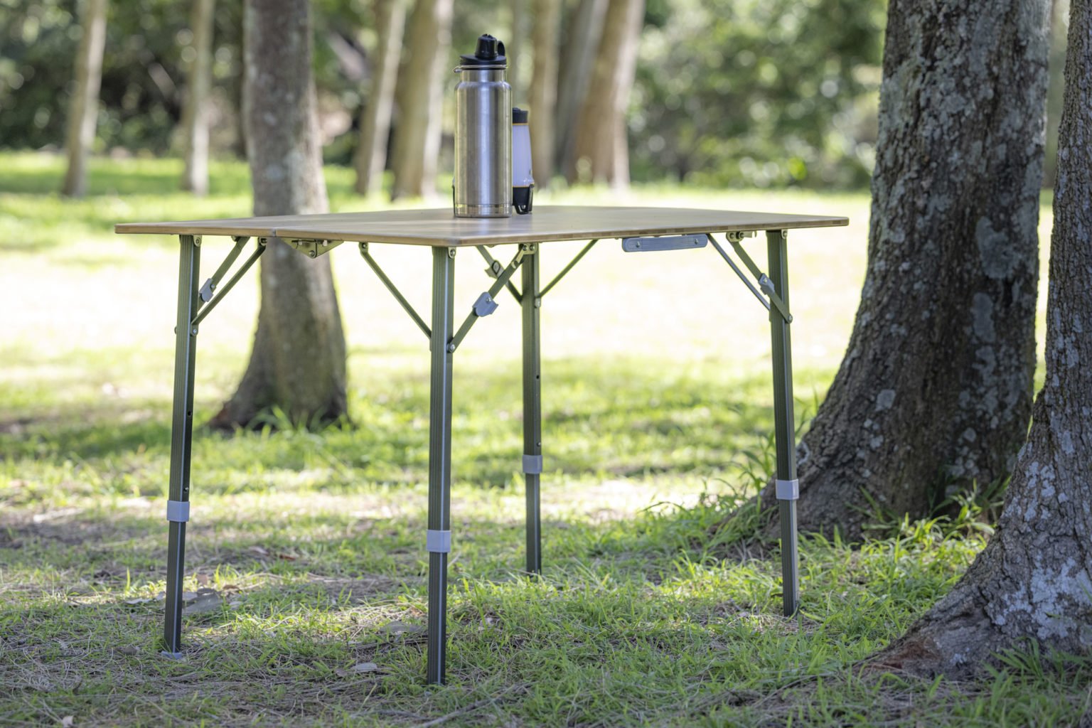OZtrail Cape Series Folding Bamboo Camp Table: Tested