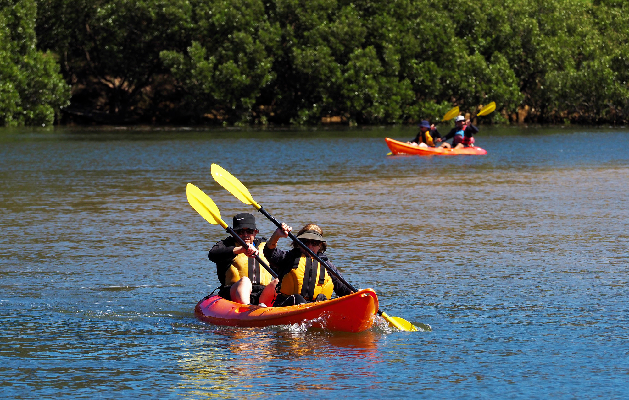 Young at heart, strong in mind: A kayak school for the ages