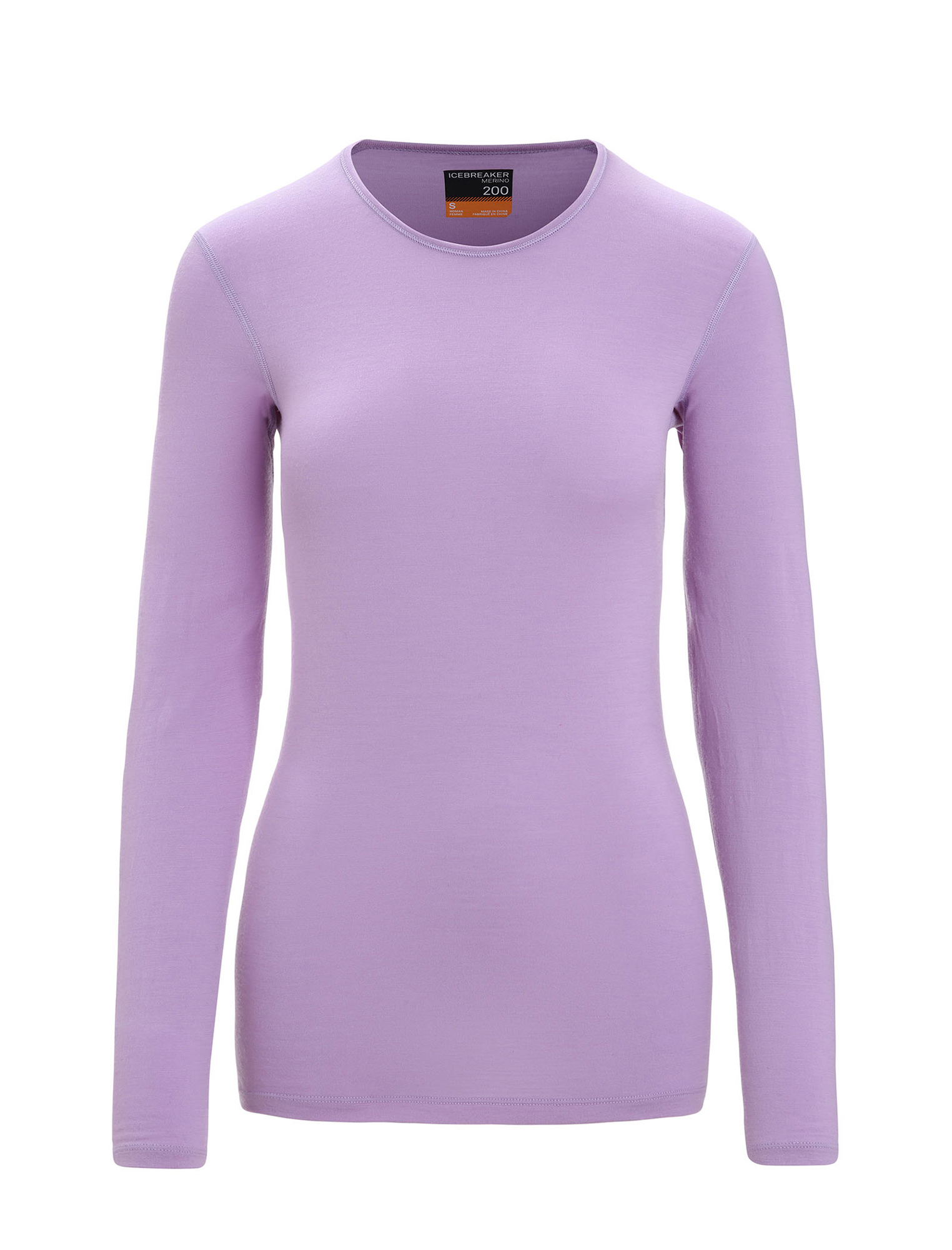 Icebreaker Womens Merino 200 Oasis Long Sleeve Crewe Tested