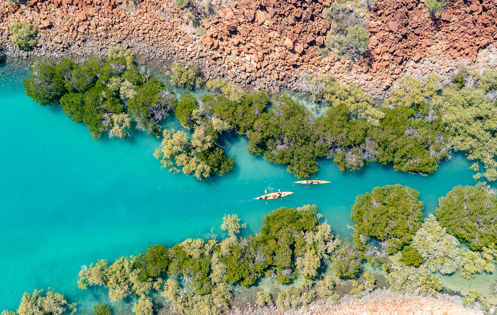 Paddling with petroglyphs: Kayaking in Murujuga National Park, WA ...