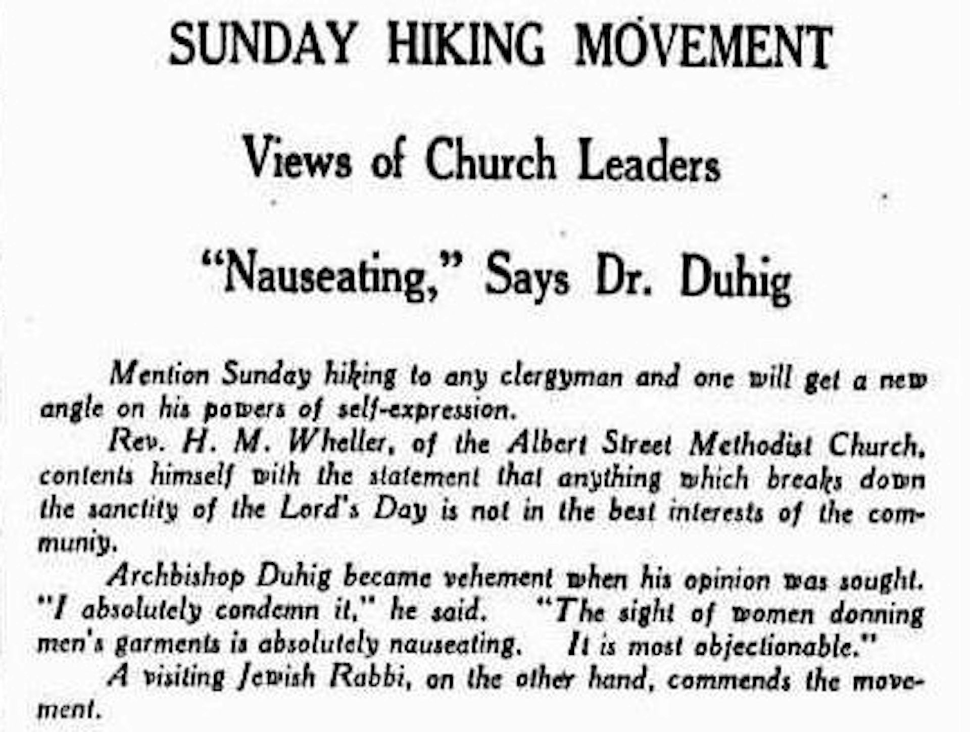 The defiant women who demanded a place on the walking track ...