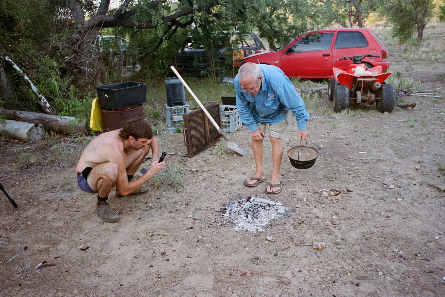 Tom makes videos with his grandad, Steve, about adventure, cooking and ...